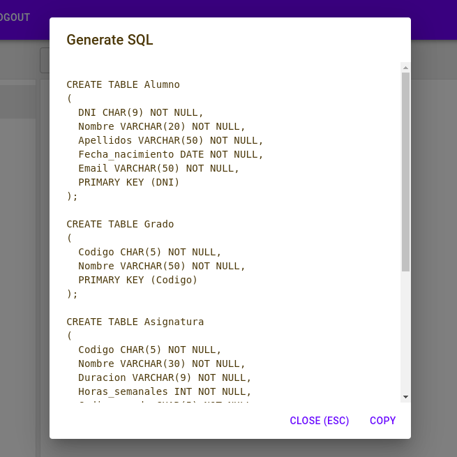 Implementación del modelo relacional en un SGBD | Marcos Ruiz